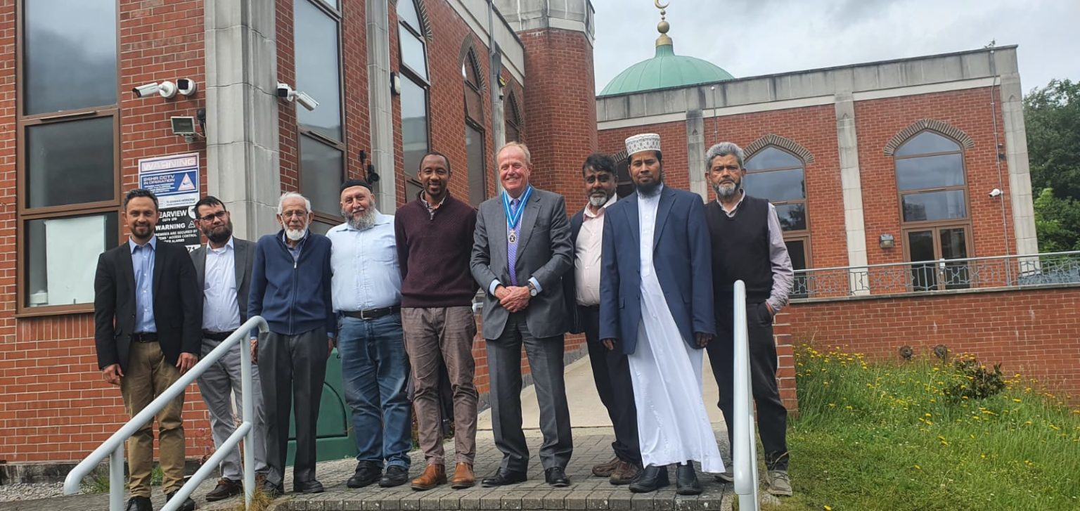 High Sheriff and Healthwatch England Visit Exeter Mosque | Exeter Mosque