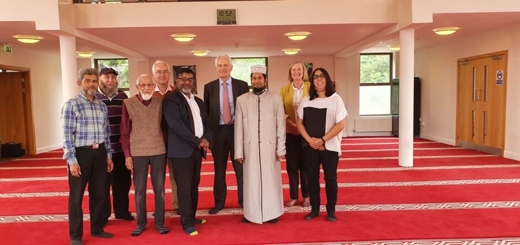 High Sheriff and Healthwatch England Visit Exeter Mosque | Exeter Mosque